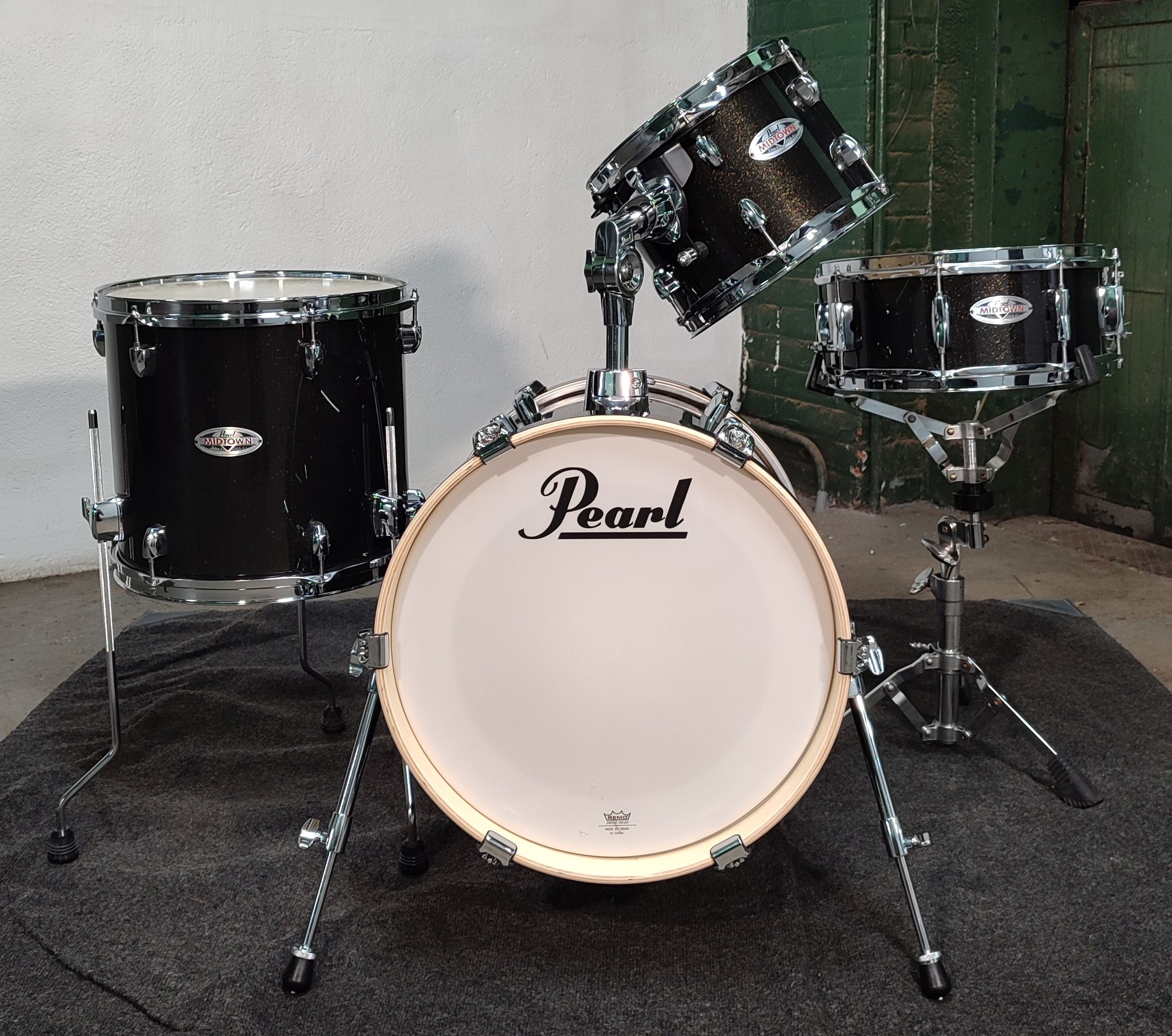 Pearl Midtown Series 16/13/10/13 4-Piece Shell Pack | The Drum Den of ...